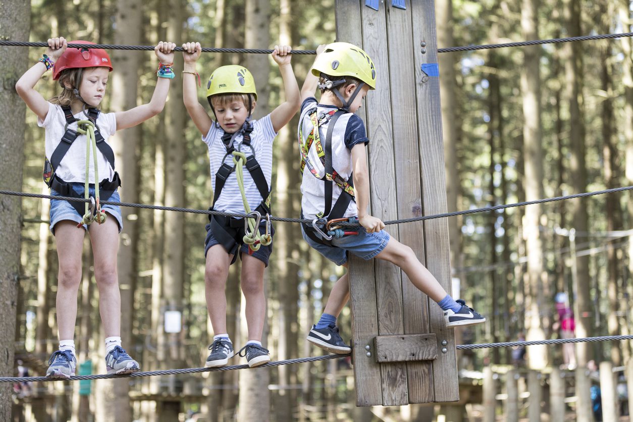 Forestia, parc animalier et parc d'aventures, province de Liège